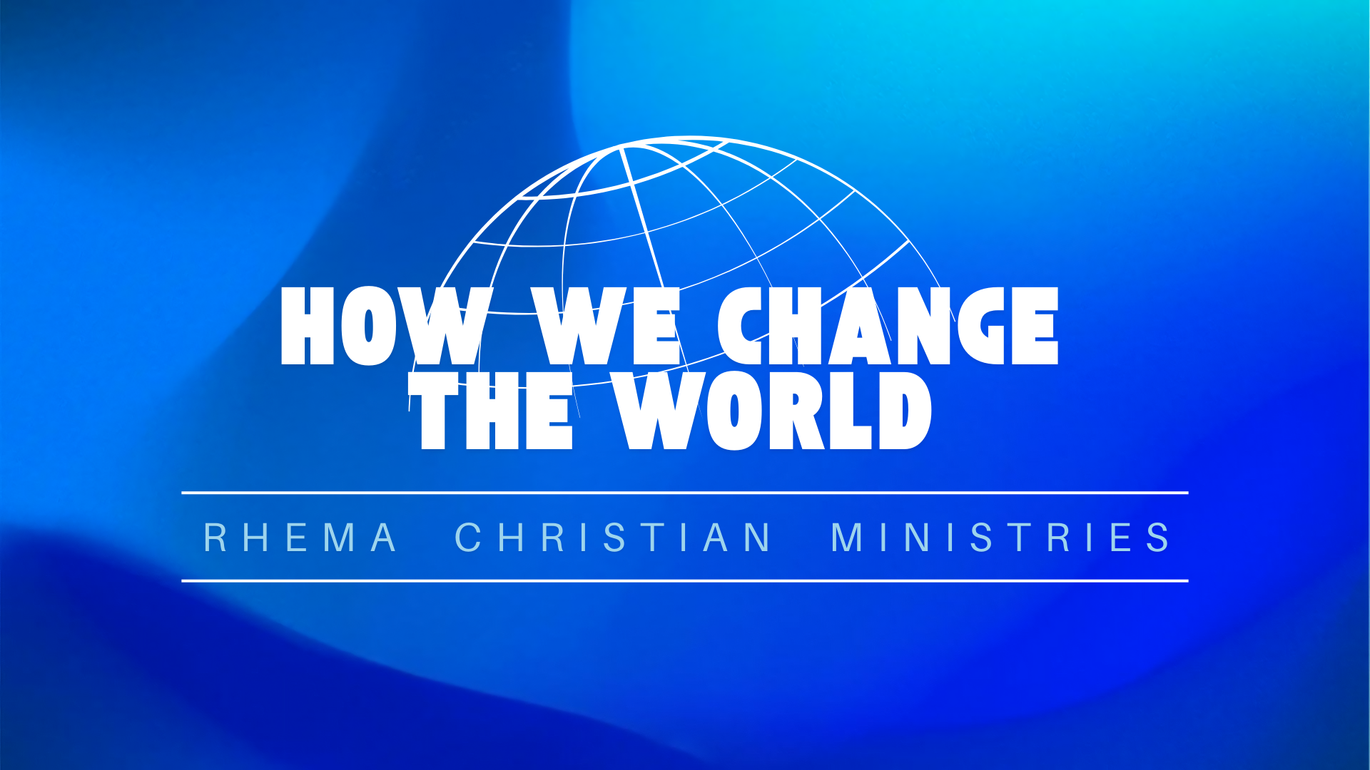 How We Change The World: Spirituality = First Things First – Part 2 ...